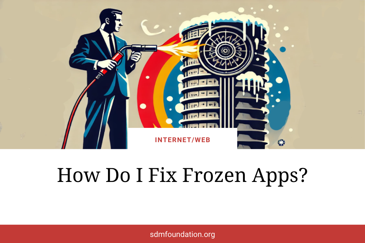 How Do I Fix Frozen Apps? - SDM Foundation