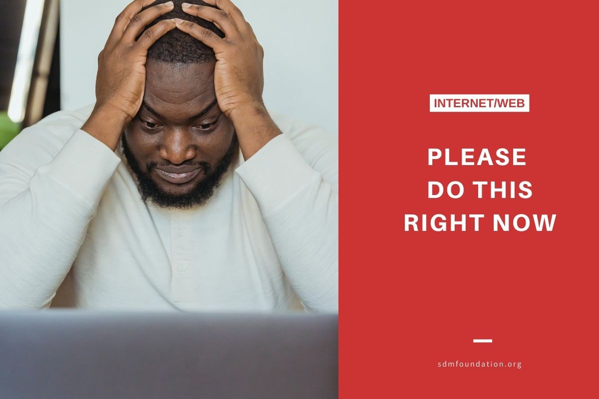 Online Account Security: Please do this right now! - SDM Foundation