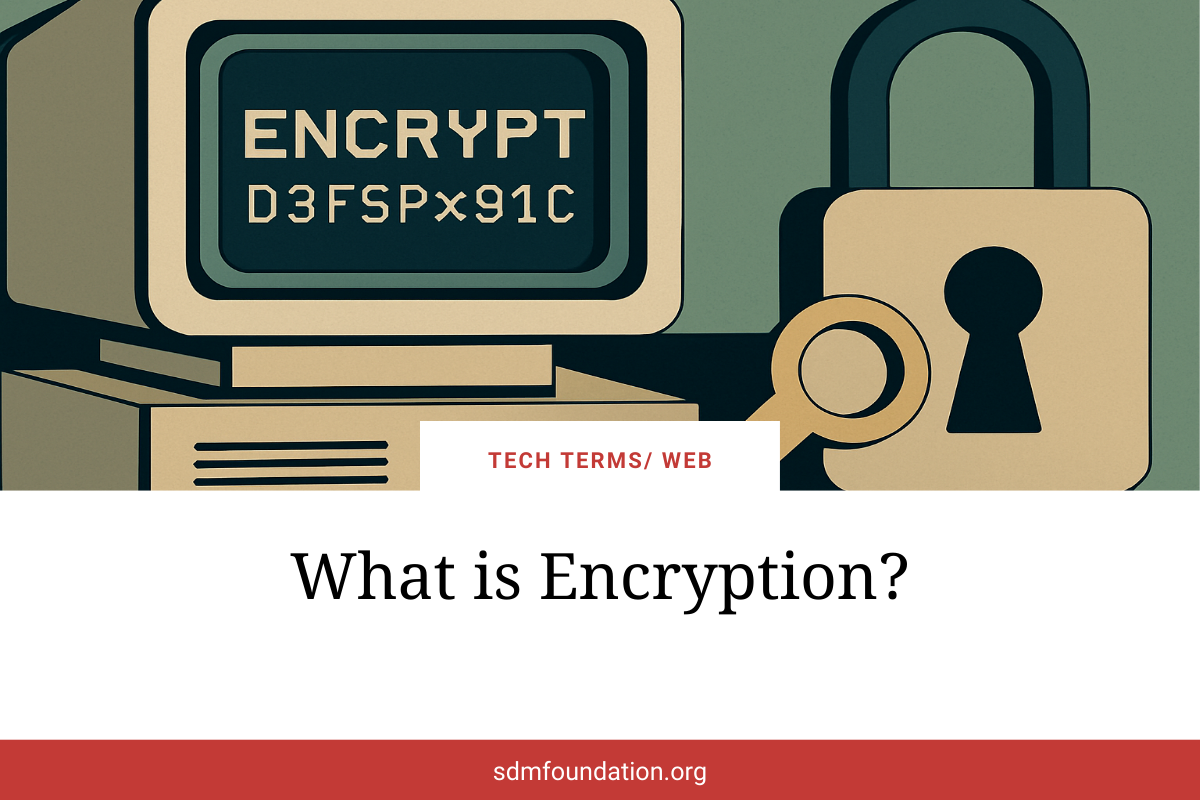 What Is Encryption? Your Digital Privacy Shield - SDM Foundation